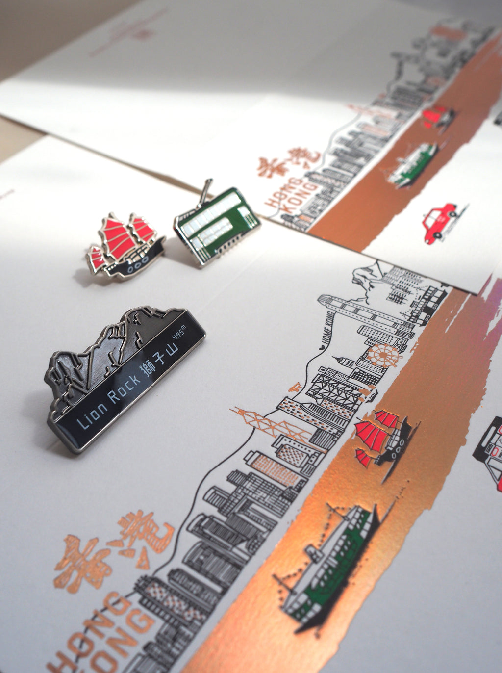 metel enamel pins – ditto ditto