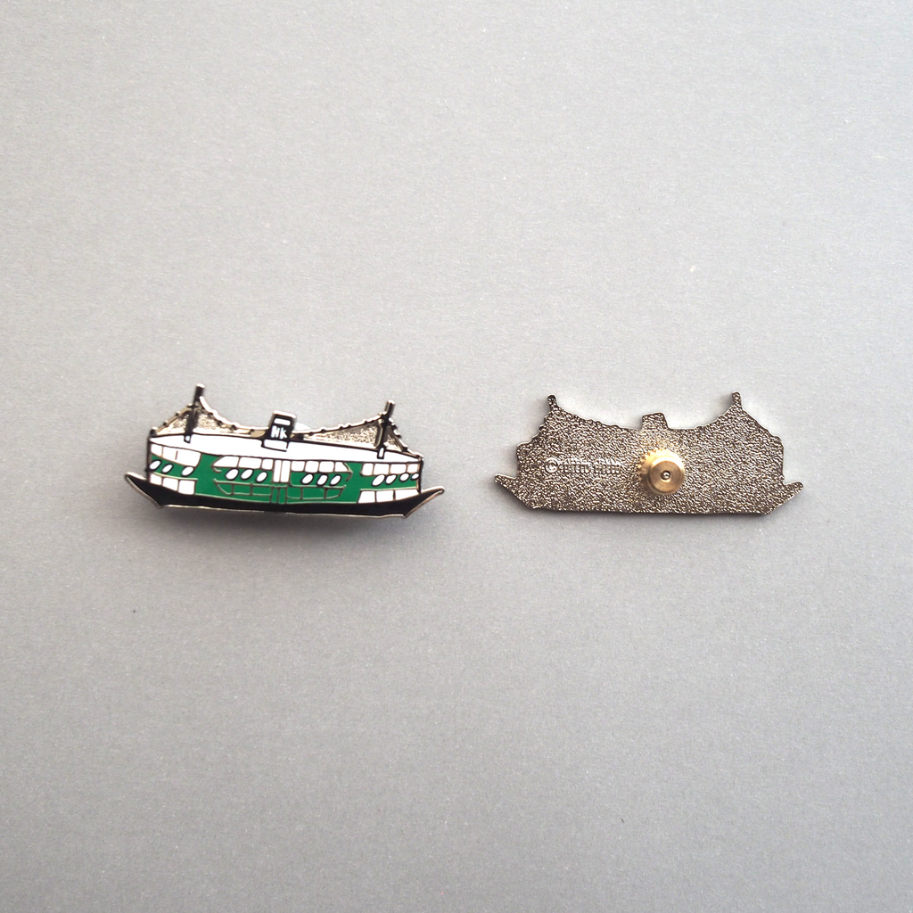 ferry enamel pin – ditto ditto