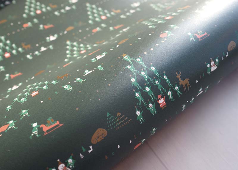 wrappings - little elf tree – ditto ditto