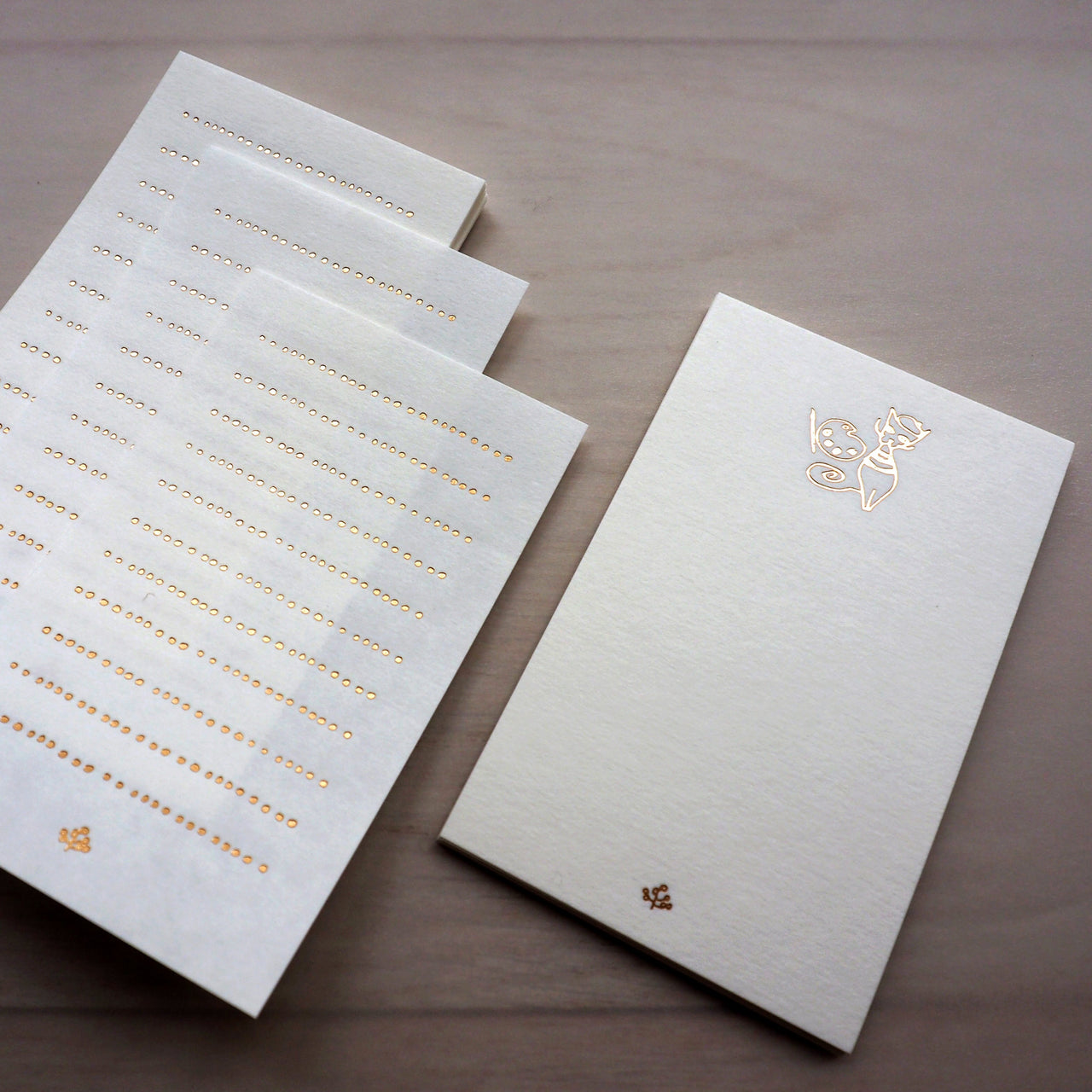 memo paper set - artist cat – ditto ditto